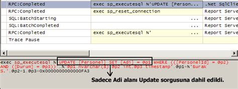 burak selim Şenyurt sqlcommandbuilder için 4 tavsiye