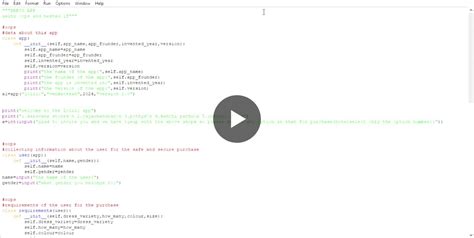 python mini project using oop objectorientedprogramming it involves… venkatesan s