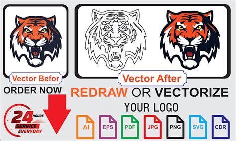Recreate Redraw Vector Trace Redesign Image Edit Your Logo By Alyasirmasood Fiverr