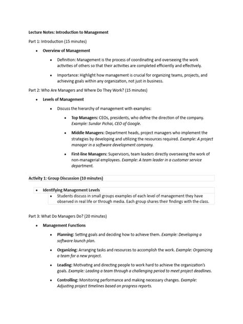 Chapter 1 Lecture Notes Download Free Pdf Economies Business