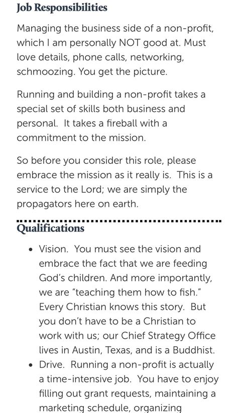 Run My Non Profit Full Time For Free R Choosingbeggars