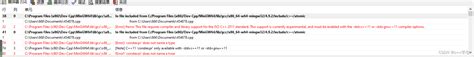 编程报错日志：[error] error this file requires compiler and library support