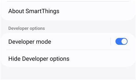 about test mode developer programs smartthings community