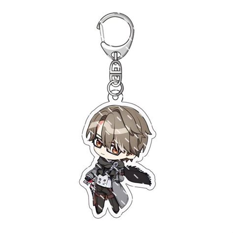 Honkai Star Rail Cosplay Keychain Himeko Kafka Silver Wolf Blade Design