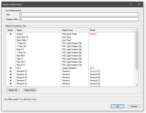 Batch Rename Enhancements Wishlist Feature And Content Requests Vectorworks Community Board