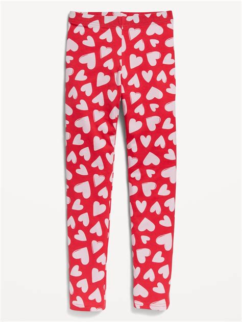 Printed Built In Tough Full Length Leggings For Girls Old Navy