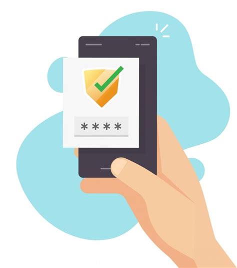 Premium Vector Login Password Verification Code Push Message