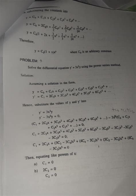 Solved Solve The Differential Equation Y 3y 2y 0 Using The