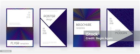 세련 된 브로셔 디자인 서식 파일 집합입니다 레인 보우 압스 트 0명에 대한 스톡 벡터 아트 및 기타 이미지 0명 모던 양식 벡터 Istock