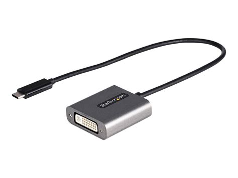 StarTech Com USB C To DVI Adapter 1920x1200p USB C CDP2DVIEC