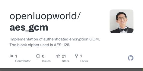 GitHub Openluopworld Aes Gcm Implementation Of Authenticated
