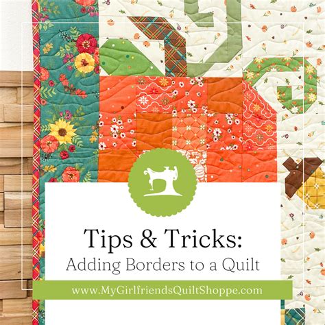 Adding Borders To A Quilt My Girlfriends Quilt Shoppe