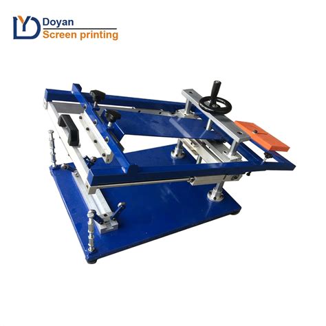 Manual Glasses Printer Screen Printing Machine For Bottles