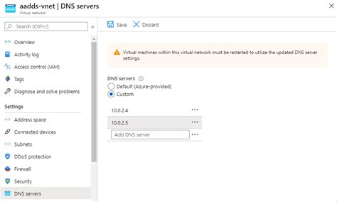 Tutorial Configure Virtual Networking For Microsoft Entra Domain