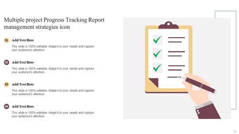 Multiple Project Progress Tracking Report Ppt Powerpoint Presentation