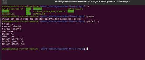 Docker Permission Denied Openroad Flow Fail Ubuntu2004 · Issue 907