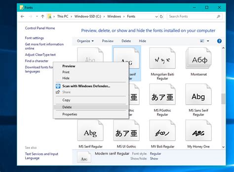 How To Install A Font On Windows Envato Tuts