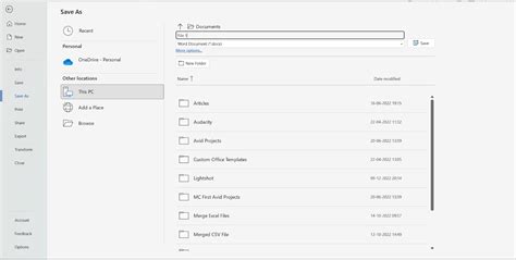 How To Save A Word Document Useful Ways