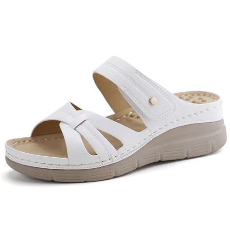 Orthorest Women Orthotic Slides Comfortable Orthopedic Sandals Walking