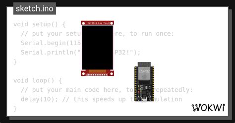 Tft Test Wokwi Esp32 Stm32 Arduino Simulator