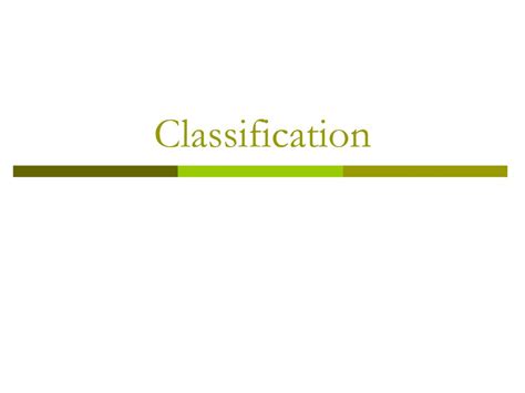 Ppt Classification Powerpoint Presentation Free Download Id5377606