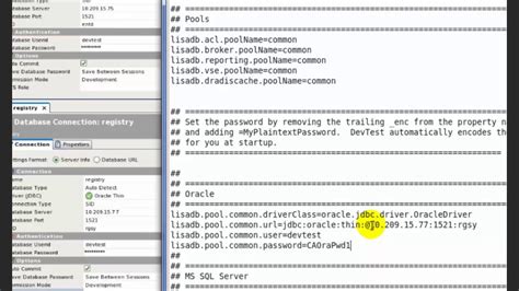Configuring The Registry Database For Devtest Solutions 100 Youtube