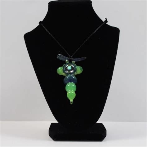 Asian Space Key Green Glow Impourfect