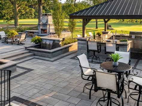 Unilock Paver Patio Designs Unilock Paver Patio Designs