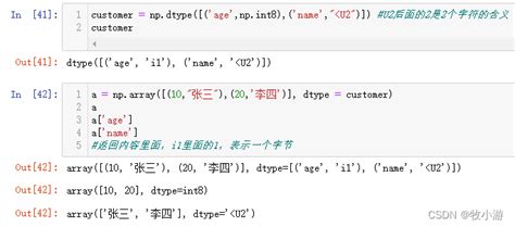 Numpy 数据类型（2022123）numpy数据类型 Csdn博客