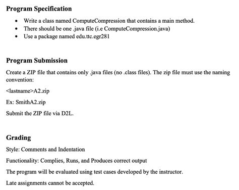 Solved Program Specification Write A Class Named