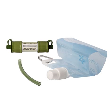 Origin Outdoors Water Filter Straw With Bottle Army Surplus Military