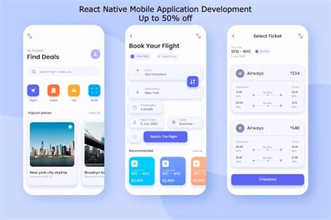 make android and ios mobile application using react native by umar abid