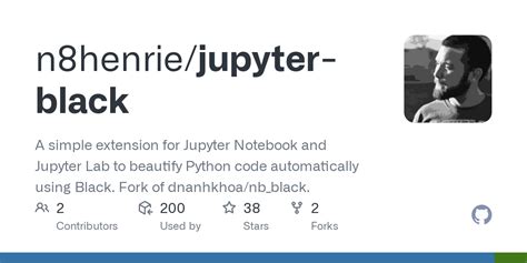 Github N8henriejupyter Black A Simple Extension For Jupyter