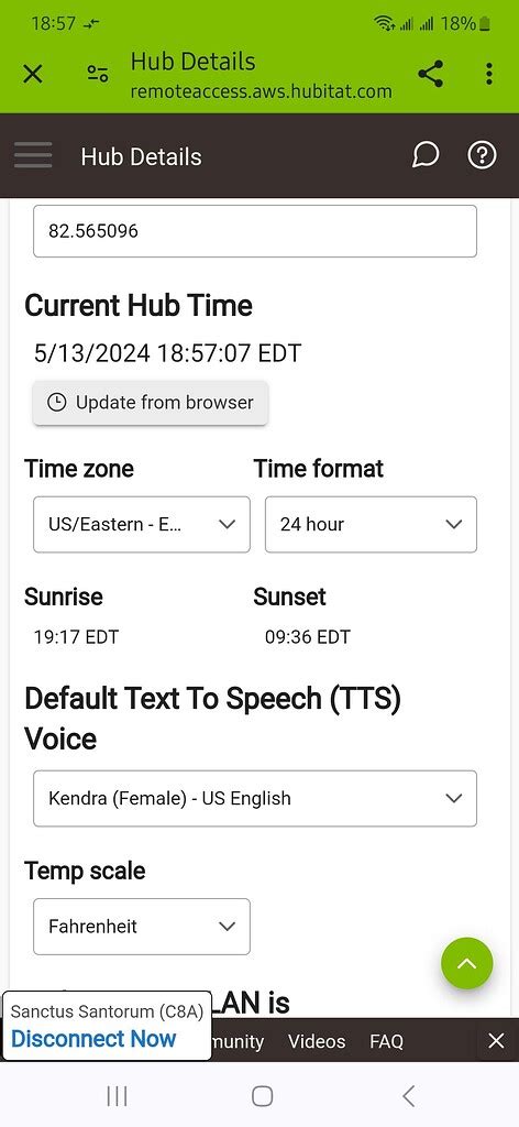 Time For Sunrise And Sunset Backwards 🧰 Built In Apps And Drivers