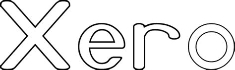 Xero Hollow Font