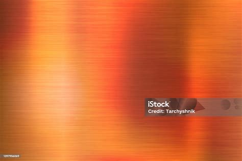 사실적인 구리 질감 브러시 스테인레스 강판 광택 금속 표면 긁힌 산업 배경 벡터 일러스트레이션 금속에 대한 스톡 벡터 아트 및 기타 이미지 Istock