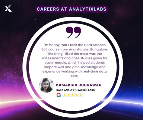 Analytixlabs On Linkedin Careers At Analytixlabs Thank You Kamakshi R For Trusting Us And