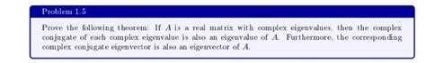 Solved Prove The Following Theorem If A Is A Real Matrix
