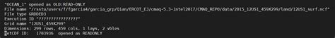 Netcdf Index Exceeds Dimension Bound Cmaq Cmas Center Forum
