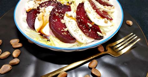 Салат из свеклы и козьего сыра 199 ккал рецепт с фото пошаговый от Марина Юрчук Рудь Овкусе ру