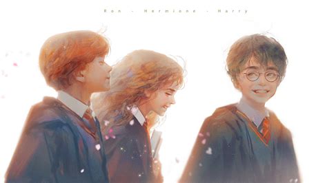 哈利，赫敏，罗恩～ 堆糖，美图壁纸兴趣社区
