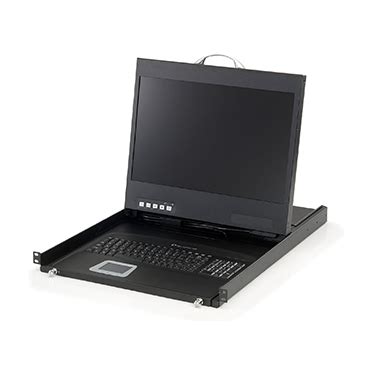 LevelOne KVM 8901 19 Widescreen LCD KVM Rack Console Crystal Vision Solutions