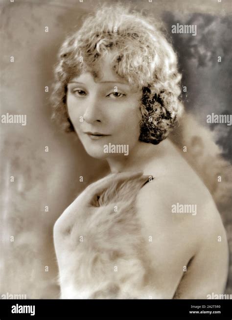 Silent Film Actress Cleo Madison Head And Shoulders Publicity Portrait