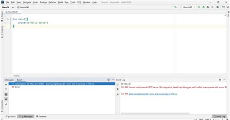 Error While Running The Program Support Kotlin Discussions