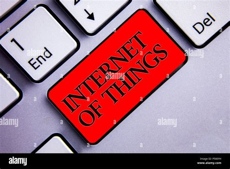 Word Writing Text Internet Of Things Business Concept For Innovation