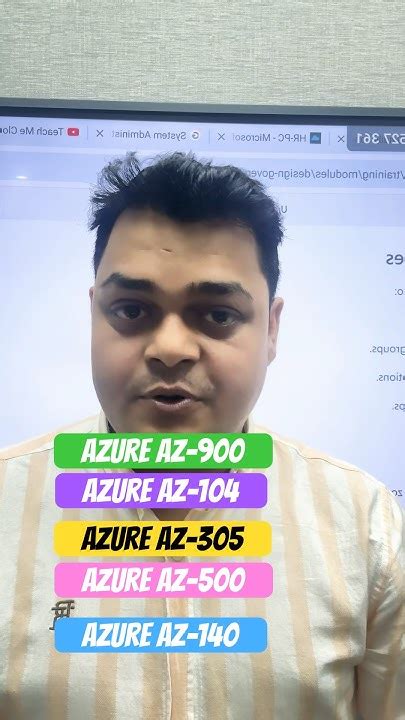 About Azure Certifications Become Azure Engineer Systemassistant Teachmecloud Youtube