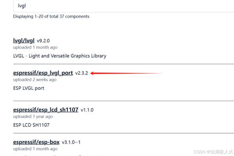 Esp32 Lvgl学习2：乐鑫esplvglport使用 Csdn博客