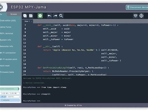 Mpy Jama Is A Cross Platform Ide For Writing Micropython Programs On