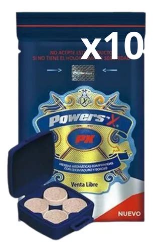 Potencializador Sexual Power Sex 10 Sobres 40 Pastas Cuotas Sin Interés