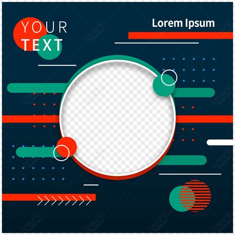 어두운 추상 소셜 미디어 기하학 테두리 일러스트 책요약회사 Png 일러스트 무료 다운로드 Lovepik